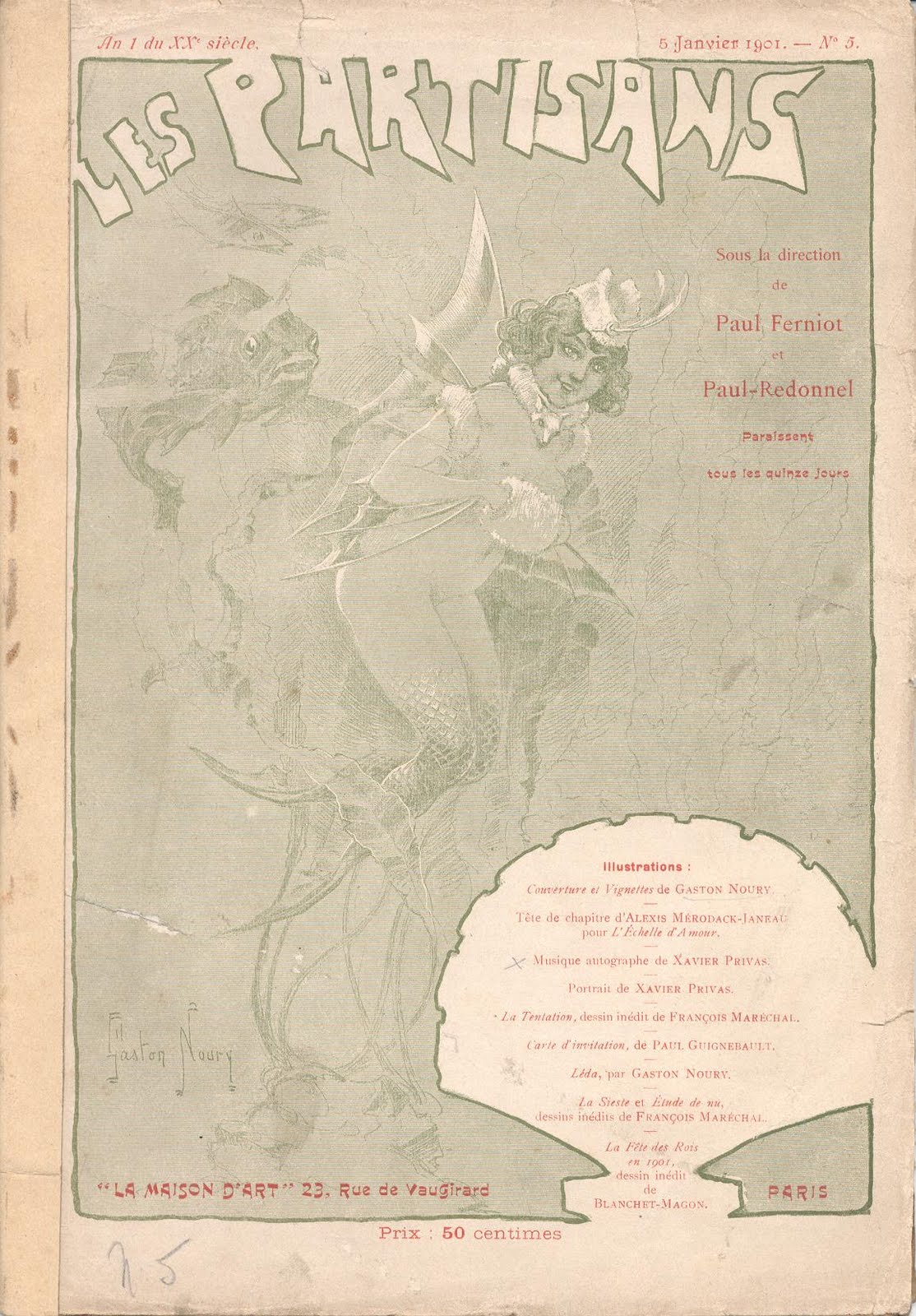 LES PETITES REVUES: LES PARTISANS N°5 - 5 JANVIER 1901