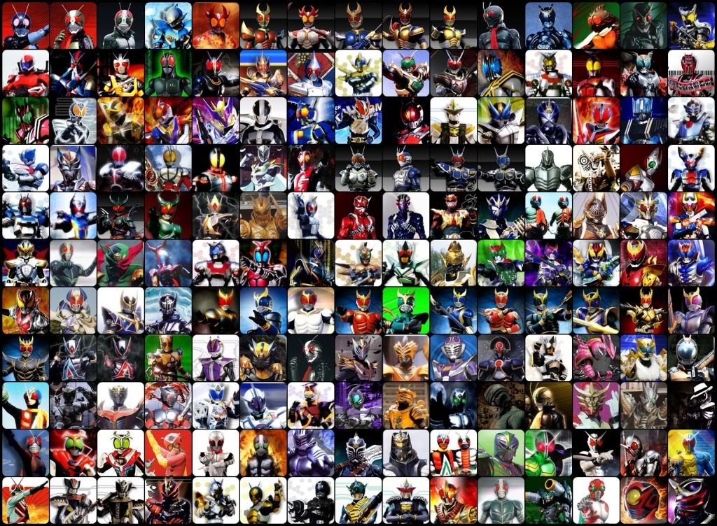 ALL ABOUT KOREA AND JAPAN: Kamen Rider dari Tahun 1971 - 2012