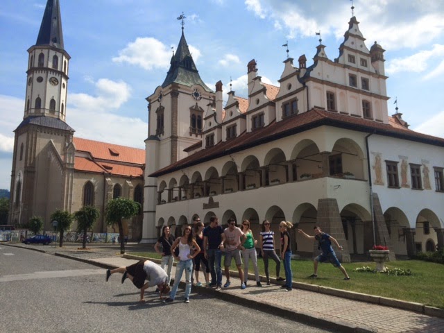 Tanečná skupina ČAROVNÉ OSTROHY: júla 2014