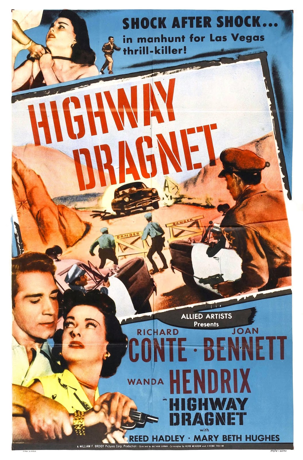 Dear Old Hollywood: Highway Dragnet (1954) - Film Locations