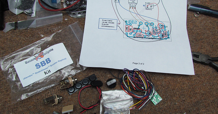 Stratoblaster in Danelectro and Tape Binding Repair Crawls Backward ...