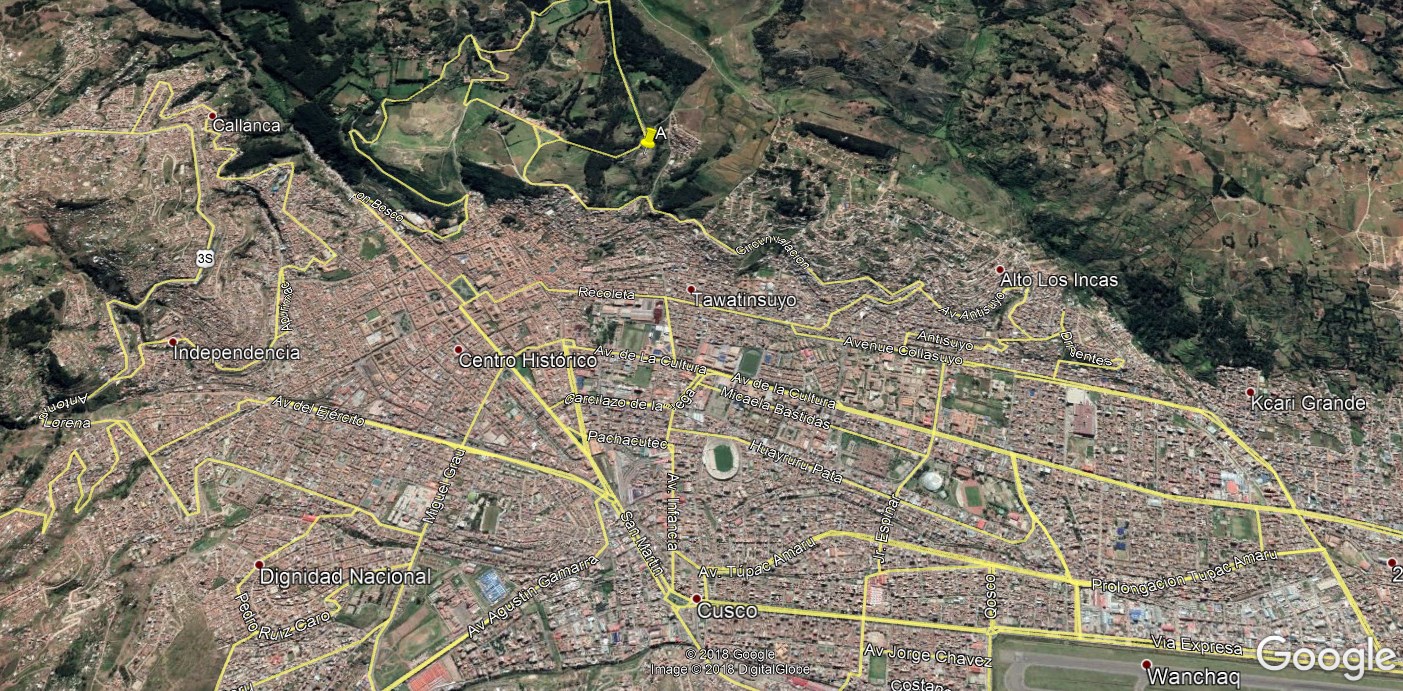 ArqueoLugares: QENQO / Q´ÍNQU / KENKO prox. Cerro Socorro. Cuzco. Perú