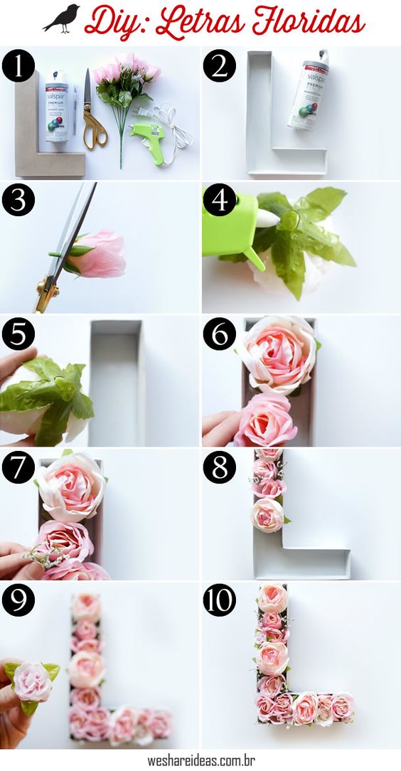 DIY: Letras Decorativas
