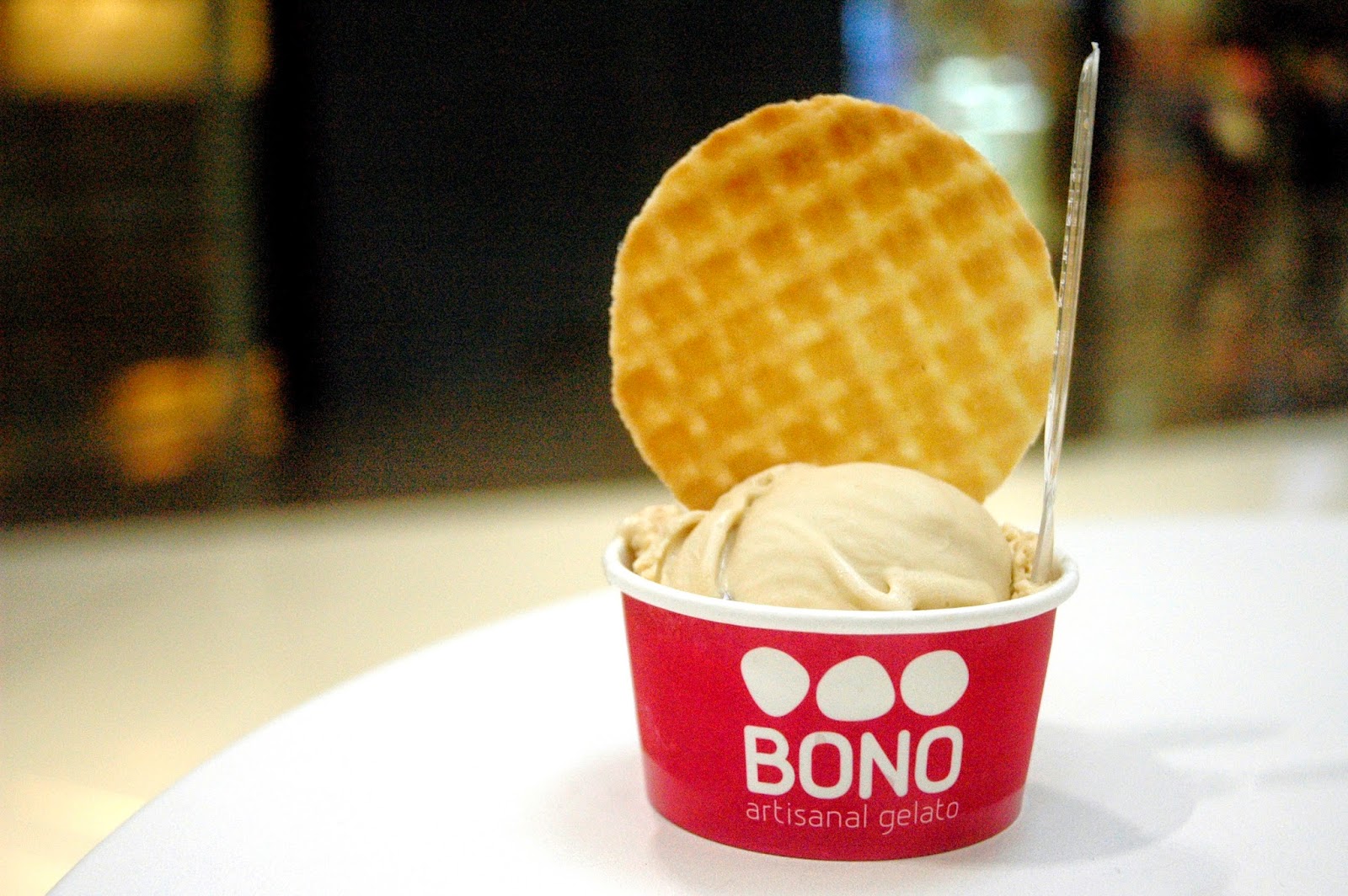 DUDE FOR FOOD: One More Scoop: Bono Artisanal Gelato's New Butterbeer