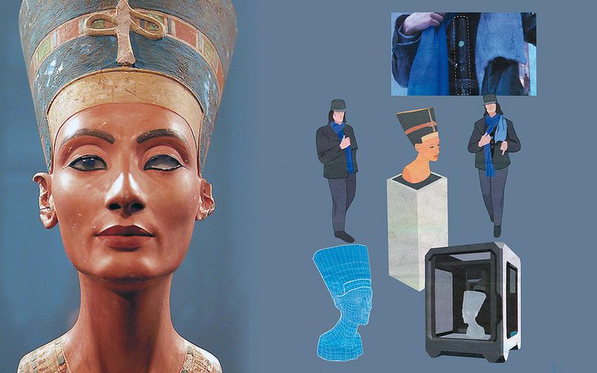 Ελευθέρωσαν... τη Νεφερτίτη - Ανασκαφή