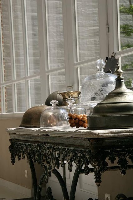 a perfect gray: investment piece: a french pastry table