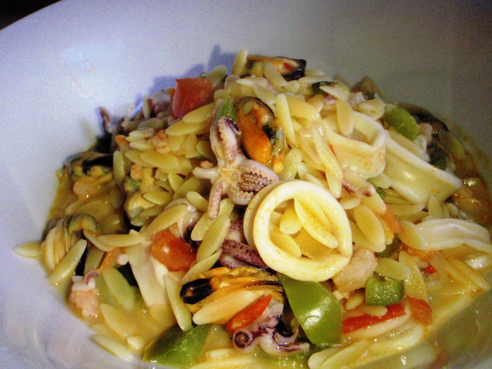 Friends & Foodies Forever: Bagos com Choco e Frutos do Mar