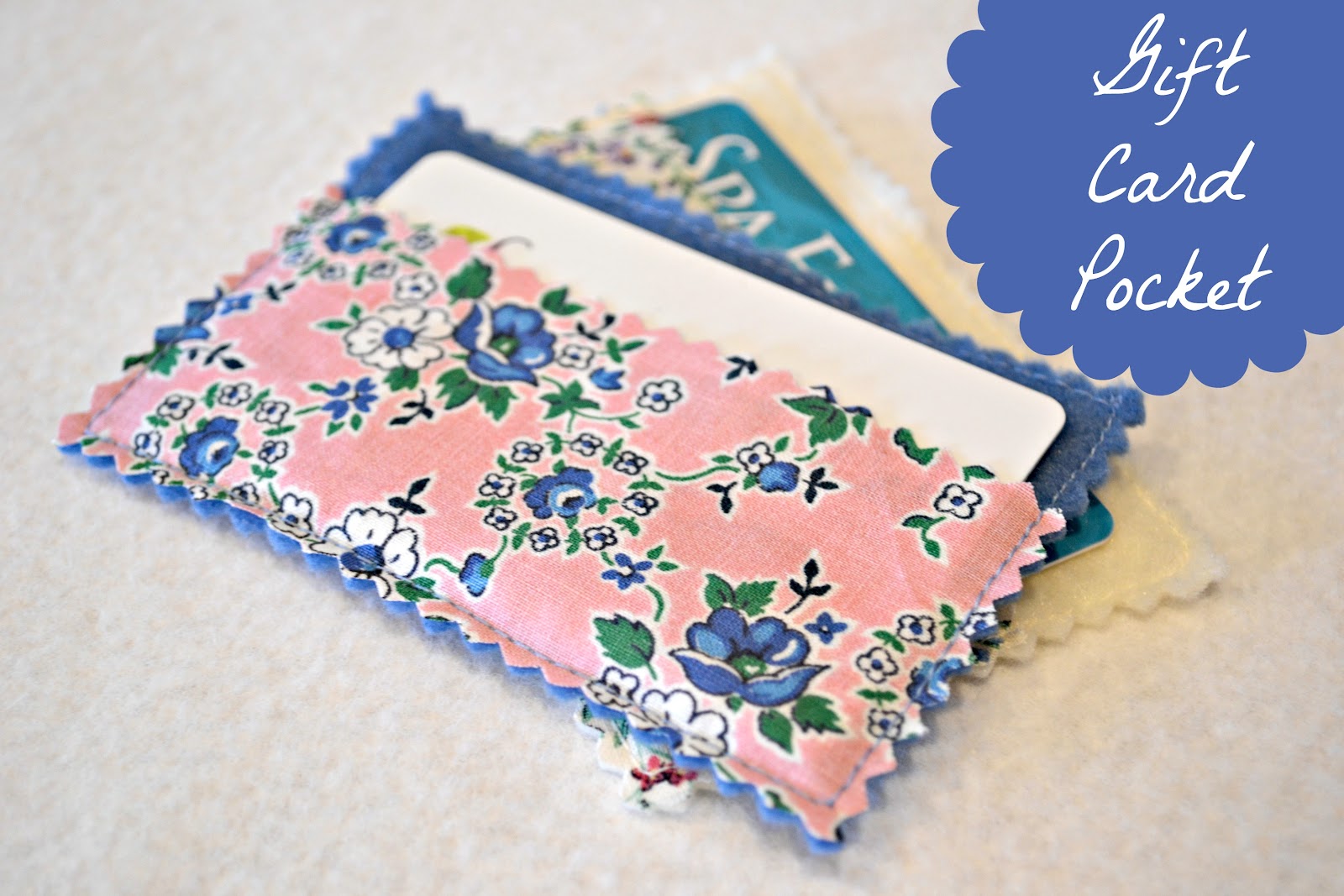 The Life of Jennifer Dawn: Gift Card Pocket