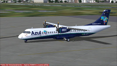 .:FS PRO BRASIL SERVER:.: FS2004 - Textura PR-ATG ATR-72 600 AZUL