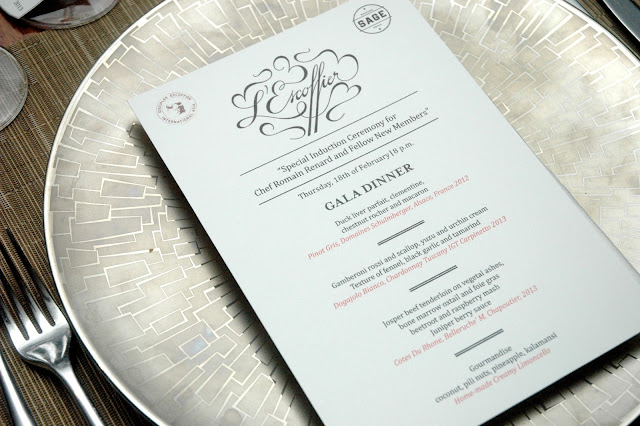 DUDE FOR FOOD: The Spirit of Escoffier: The Disciples of Escoffier Gala ...