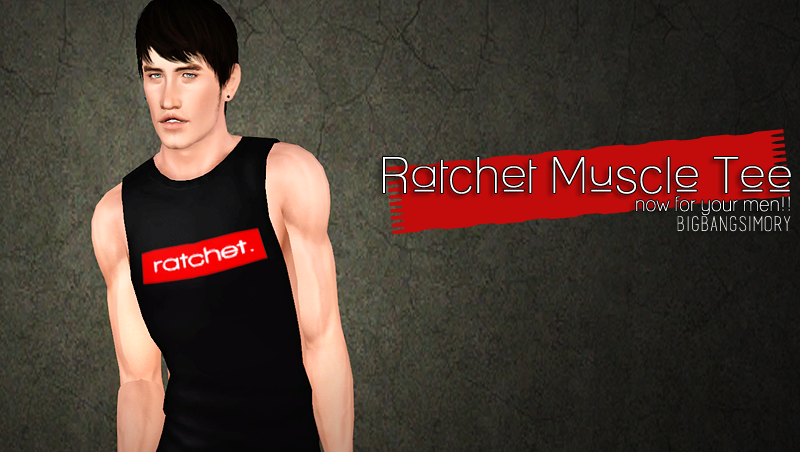 My Sims 3 Blog: Ratchet Muscle Tee for Males by Bigbangsimory