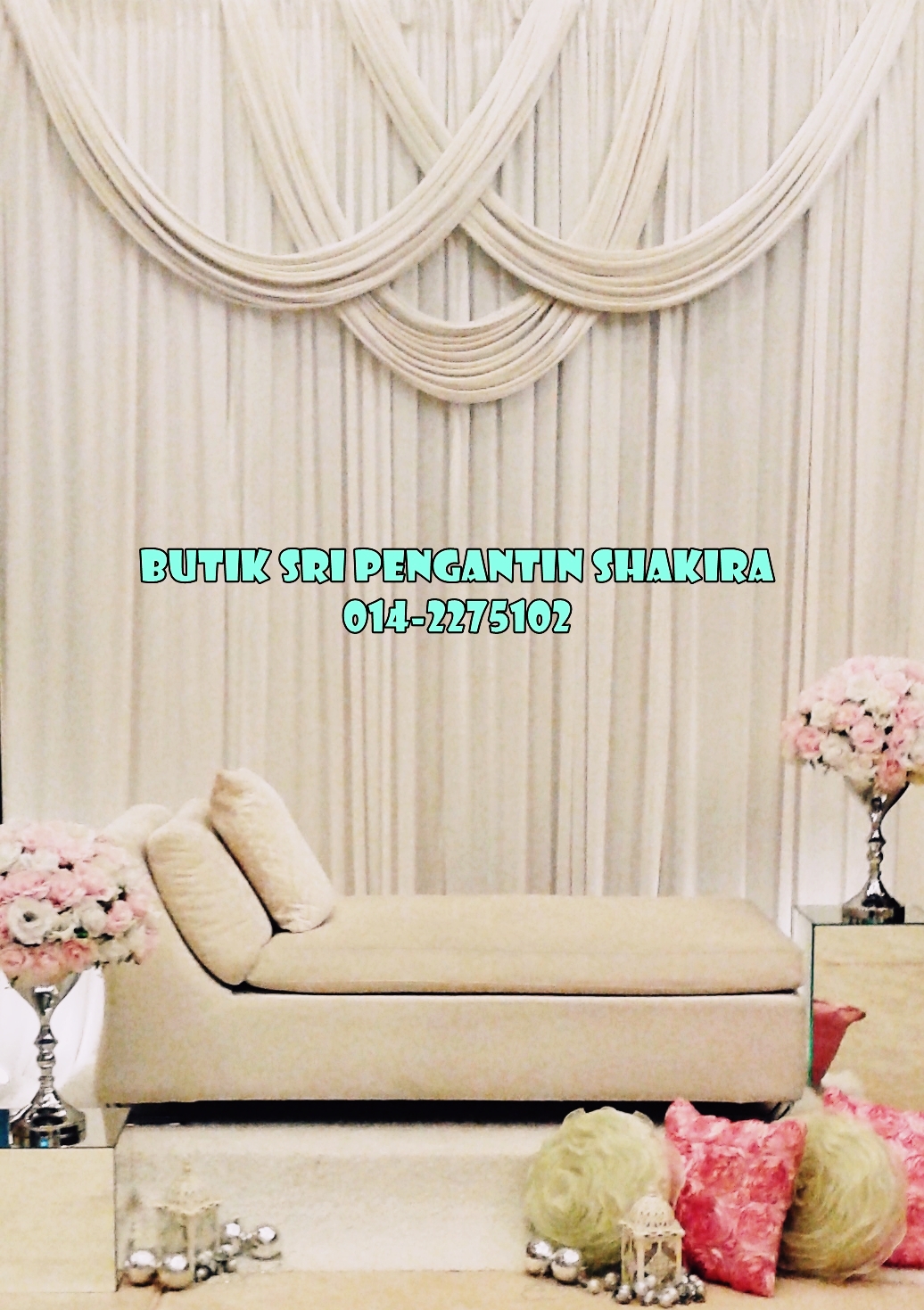 DIY Mini Pelamin Tunang Simple (@ Nikah)