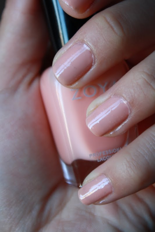 Valerie's Timeline of Beauty and Makeup: Don't Bite Your Nails: Zoya Lulu Swatch and Review