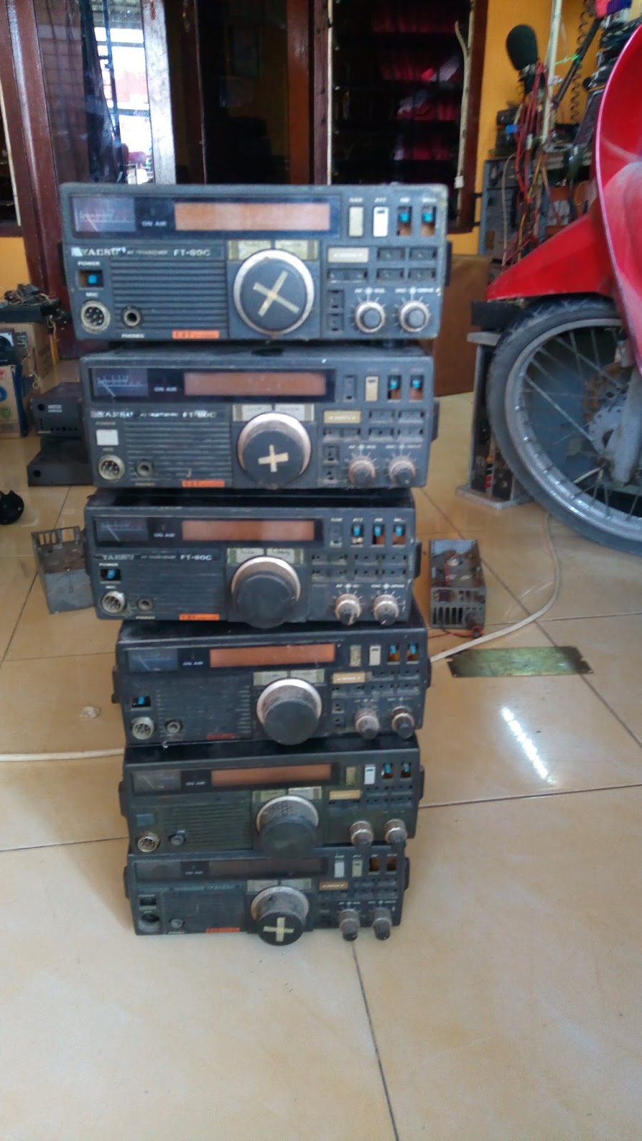 OBIN RADIO: Casing yaesu Ft80c