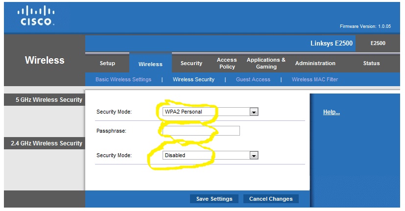 Linksys wireless router config for bridge mode | IT Knowledge Share
