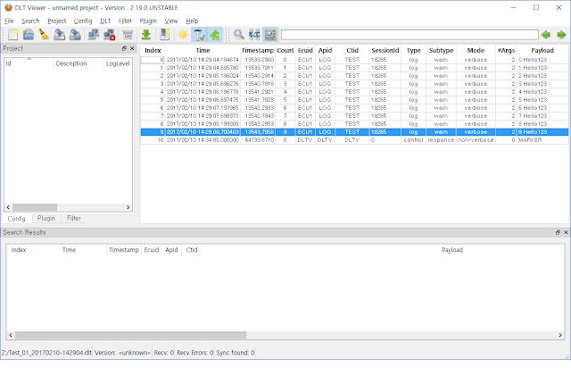 로라소프트 ( iot@lorasoft.com ): DLT Viewer