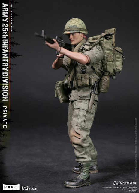 toyhaven: Dam Toys 1/12th scale Pocket Elite Series Vietnam War Army ...