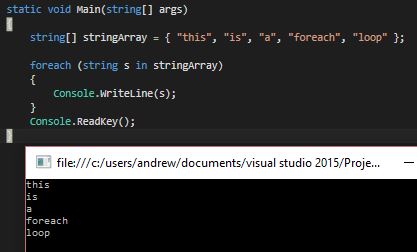 C# Language Blog: Loops