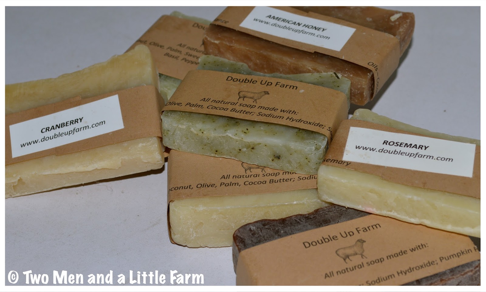 Two Men and a Little Farm: HANDCRAFTED SOAP REVIEW