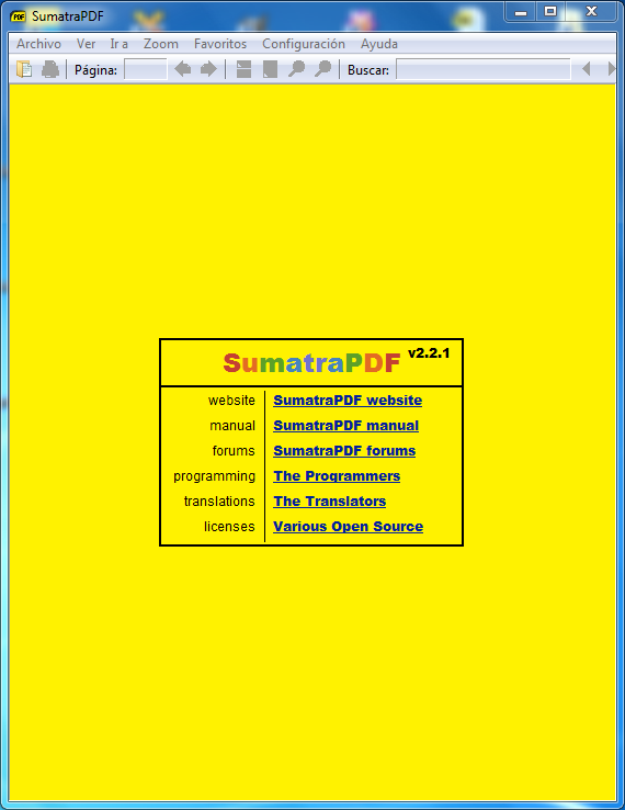 postapase: Sumatra PDF