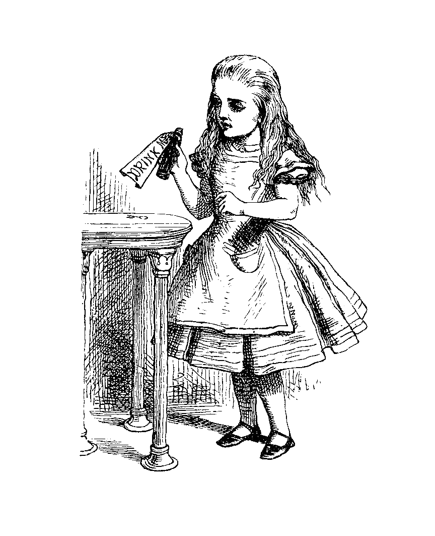 Digital Stamp Design: Free Alice in Wonderland Digital Stamp: Alice ...