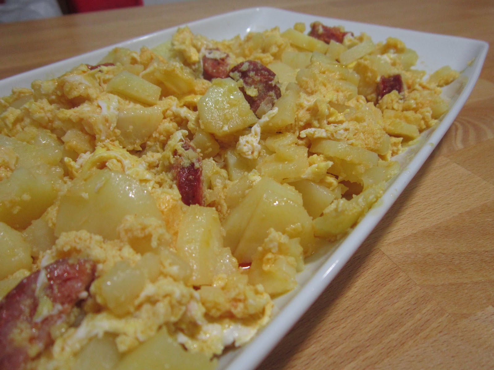 Simplemente Thermomix: Patatas con huevos rotos