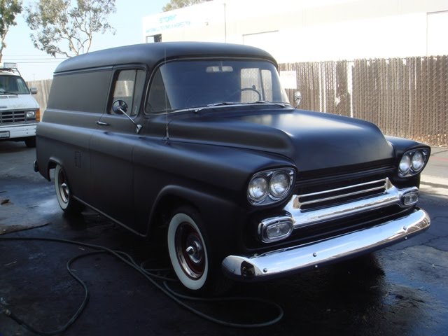 MOTOMO: For Sale 1958 Chevy Panel Truck