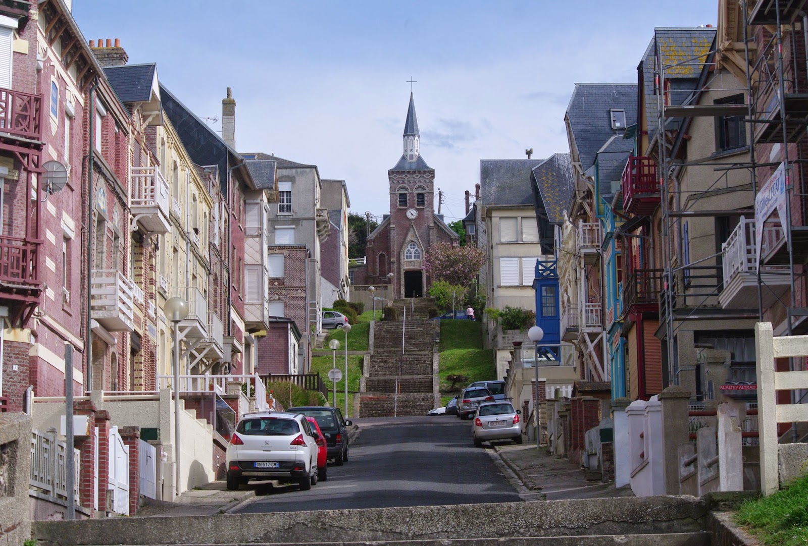 Images de France.: La PICARDIE: les falaises d'AULT - Somme.