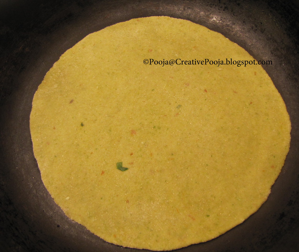 My Creative Ideas: Spring Onion Paratha- Indian flat bread with Spring ...