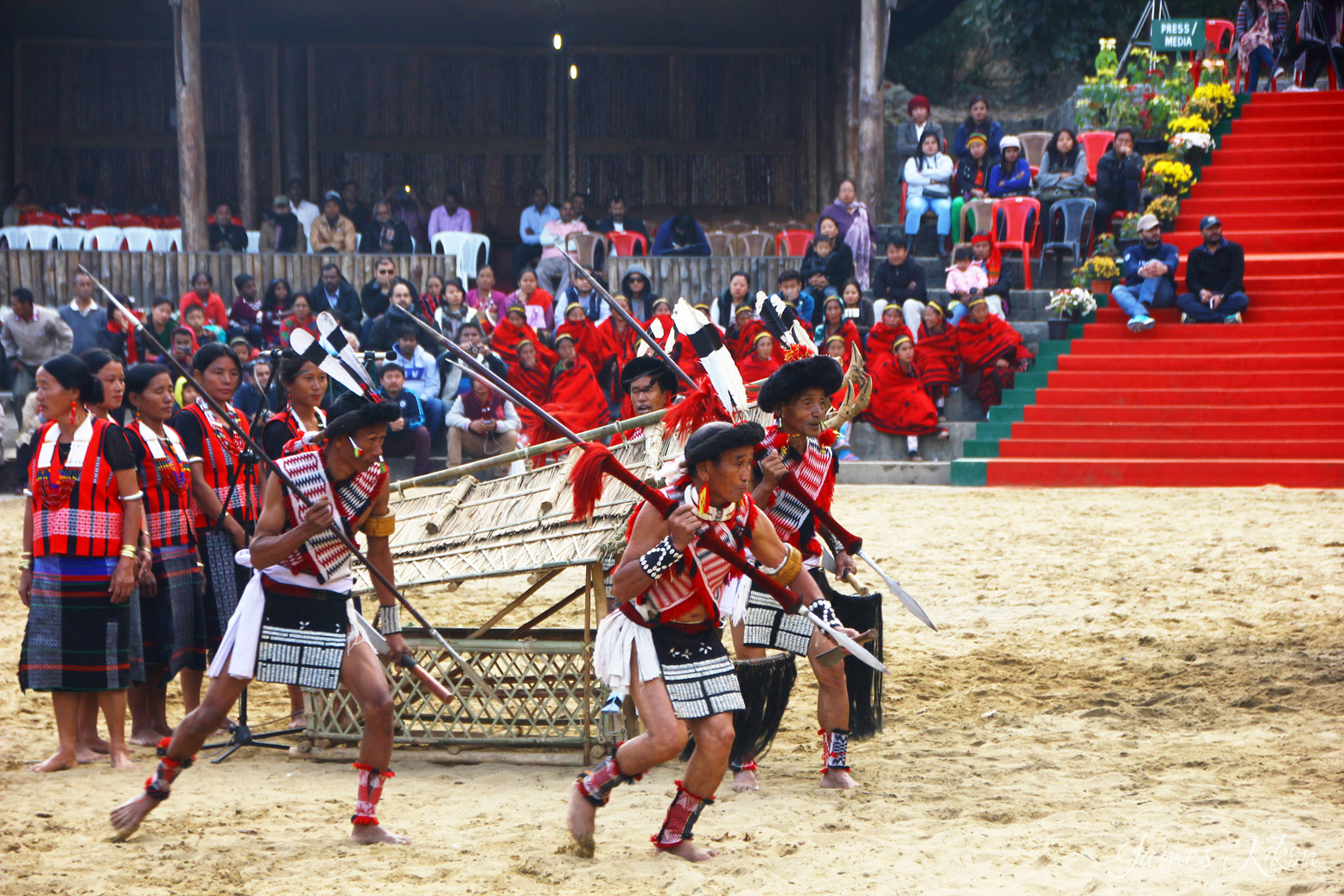 Nagaland Cultural Photos - Lotha Naga tribe performs war dance at ...