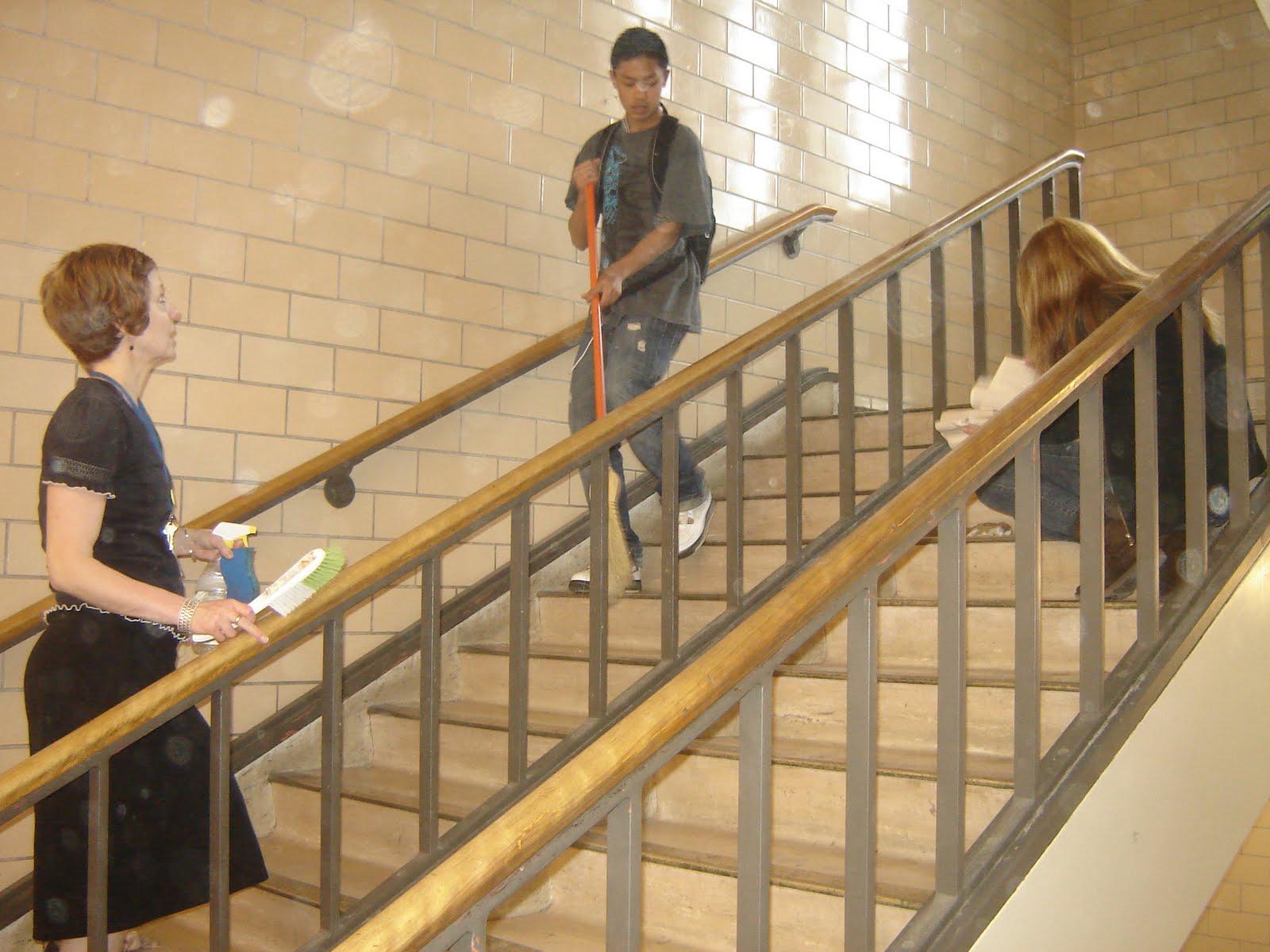 Action Project: Clean Stairs