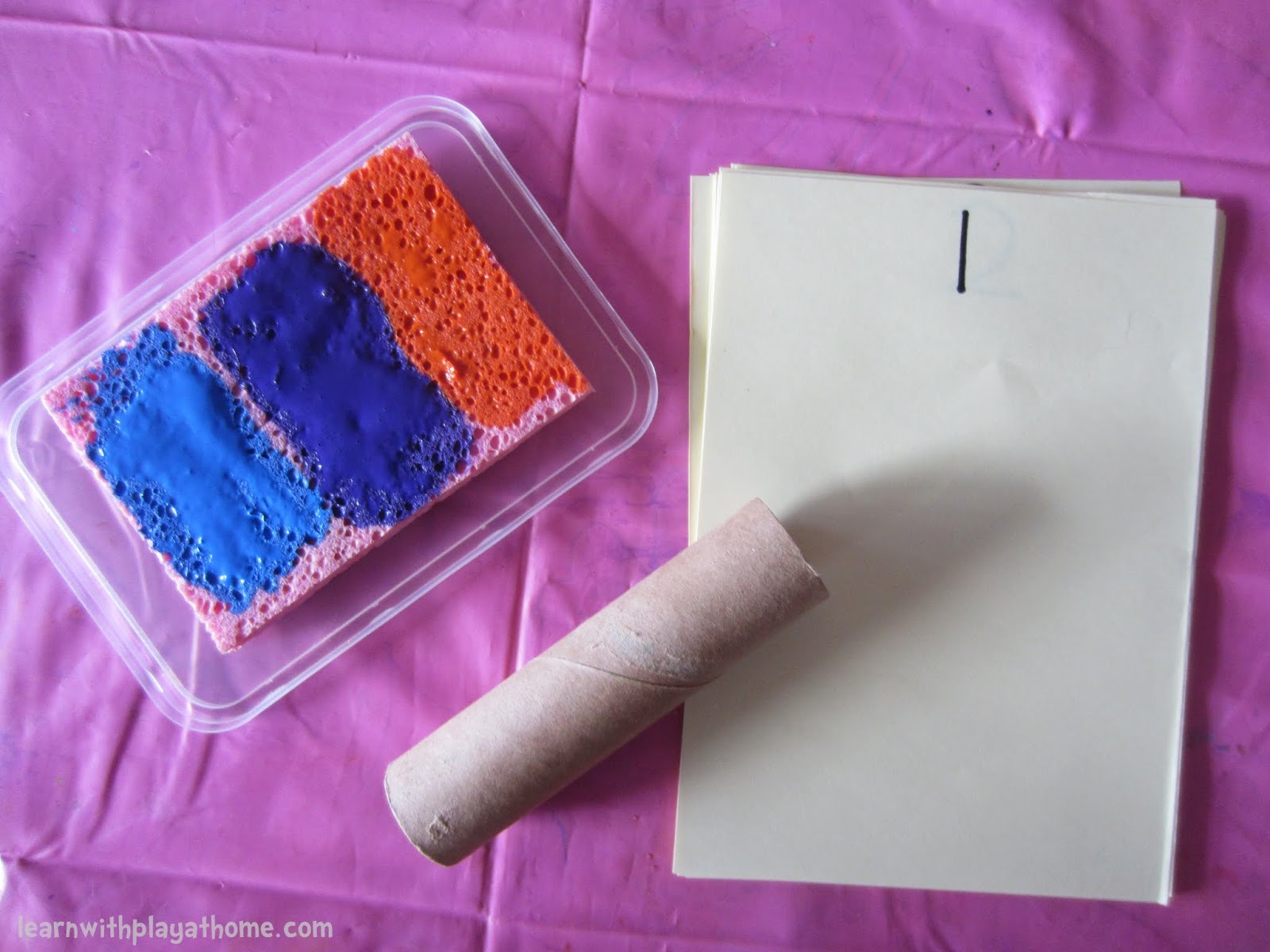 Learn with Play at Home: Counting & Number Recognition with Paper Tubes ...