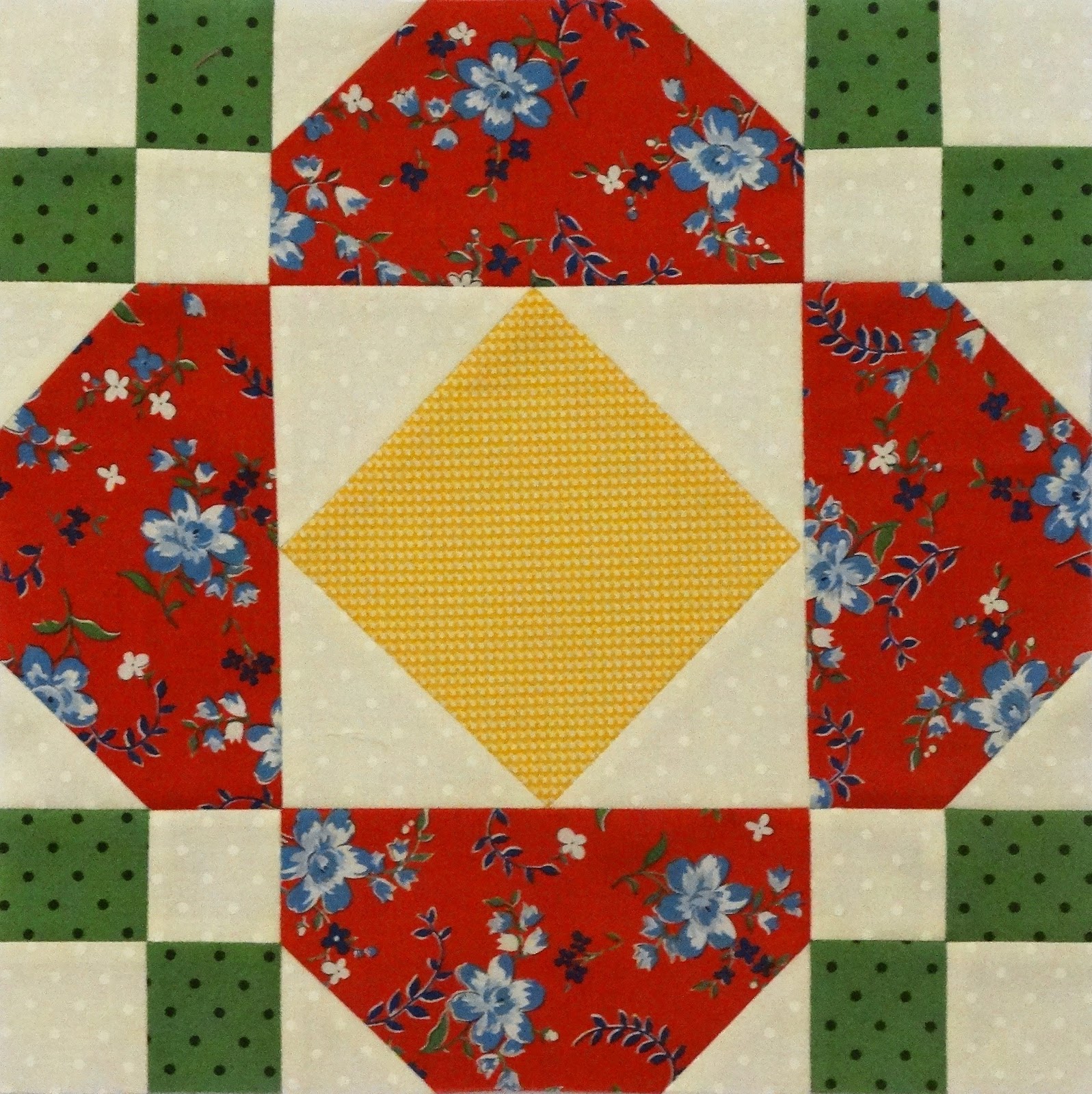 BillieBee's Blog: 2017 Designer Block of the Month - Block 4