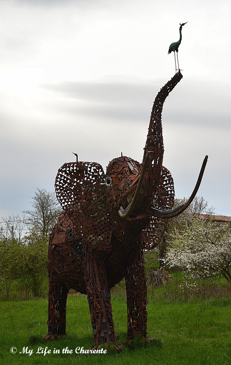 My Life in the Charente: Aveyron- the brilliant sculptures of André Debru