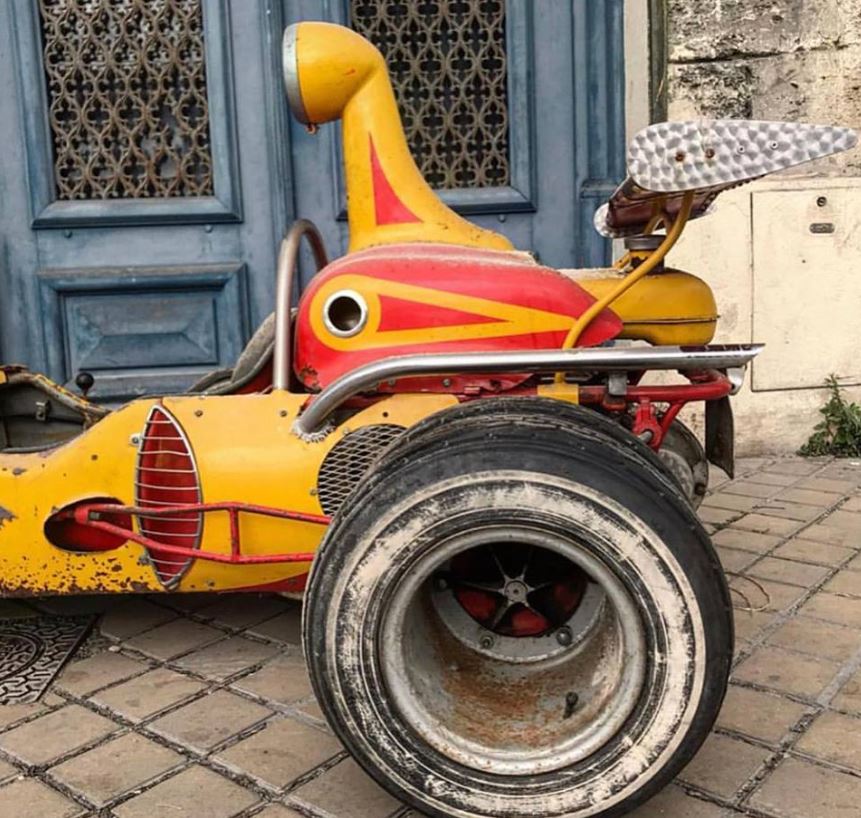 Just A Car Guy: Italian barn find Wacky Racer