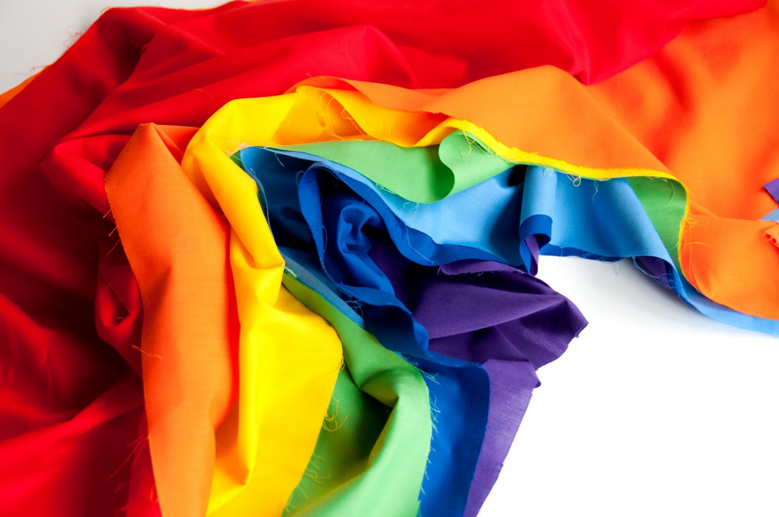 Aesthetic Nest: Sewing: Rainbow Wrap Skirt (Tutorial)