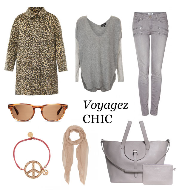 nettement chic: Le look de la semaine : Voyagez chic