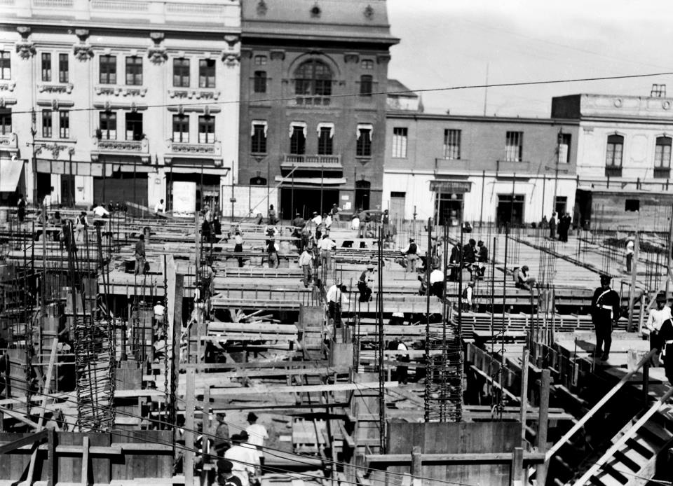 Gran Hotel Bolívar en Lima - Perú: Construcción del Hotel (1922 a 1924)
