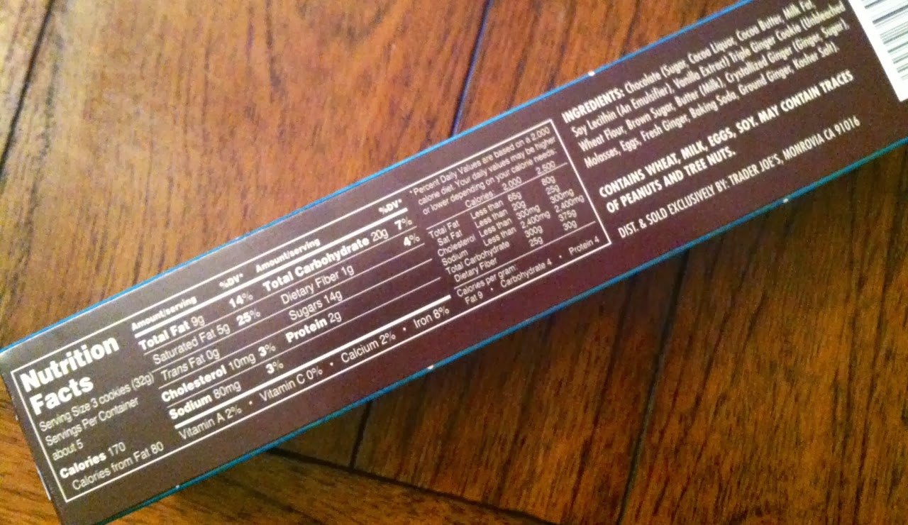 What's Good at Trader Joe's?: Trader Joe's Dark Chocolate Triple Ginger ...