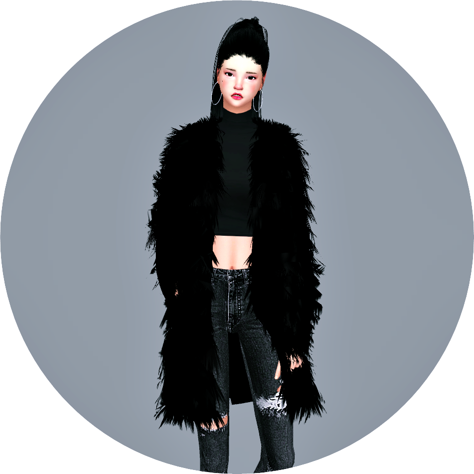 Sims 4 CC's - The Best: Fur Jacket for Female & Male by Marigold