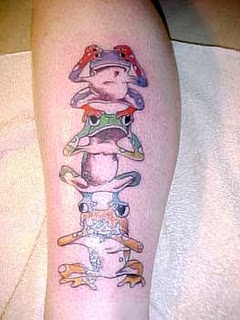SapinhosMania: Tatuagem de Sapo