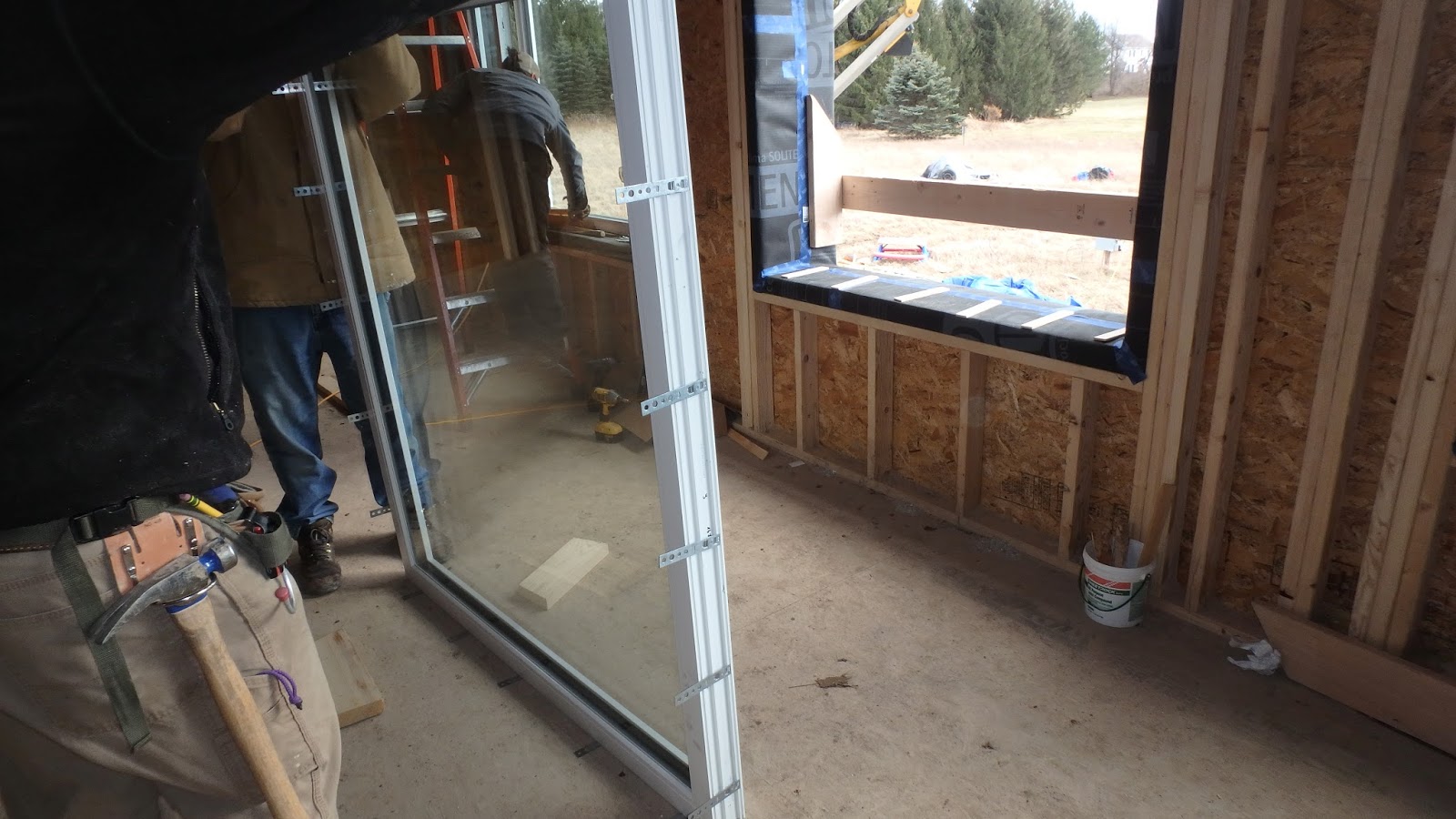 Rochester Passive House: Window and Door Installation