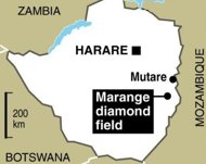 The Mutare Times: $153 Million worth of Marange Diamonds reach India