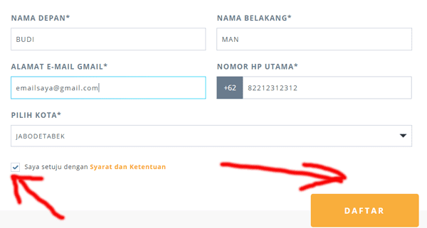Syarat dan Cara Daftar Gojek Secara Online - MeAplikasi
