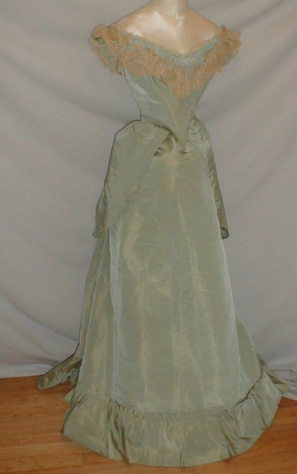 All The Pretty Dresses: 1870's Ball Gown