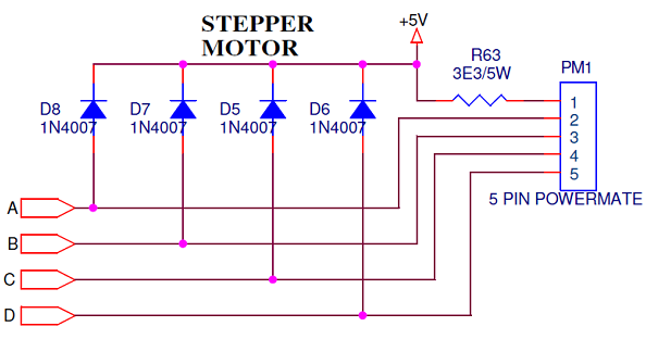 Interface a Stepper motor