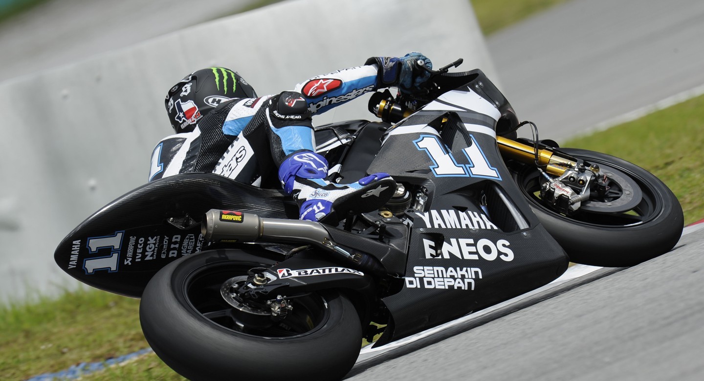 MotoGP Update: picture: Ben Spies MotoGP Test Day 1 at Sepang