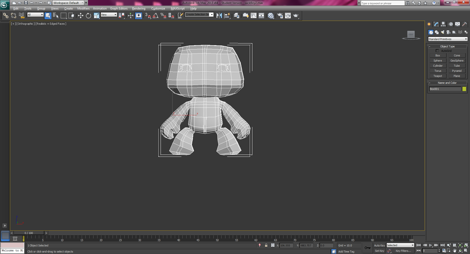Anthony Gonzalez's Development Blog: Creating a Basis 3D Baby Model
