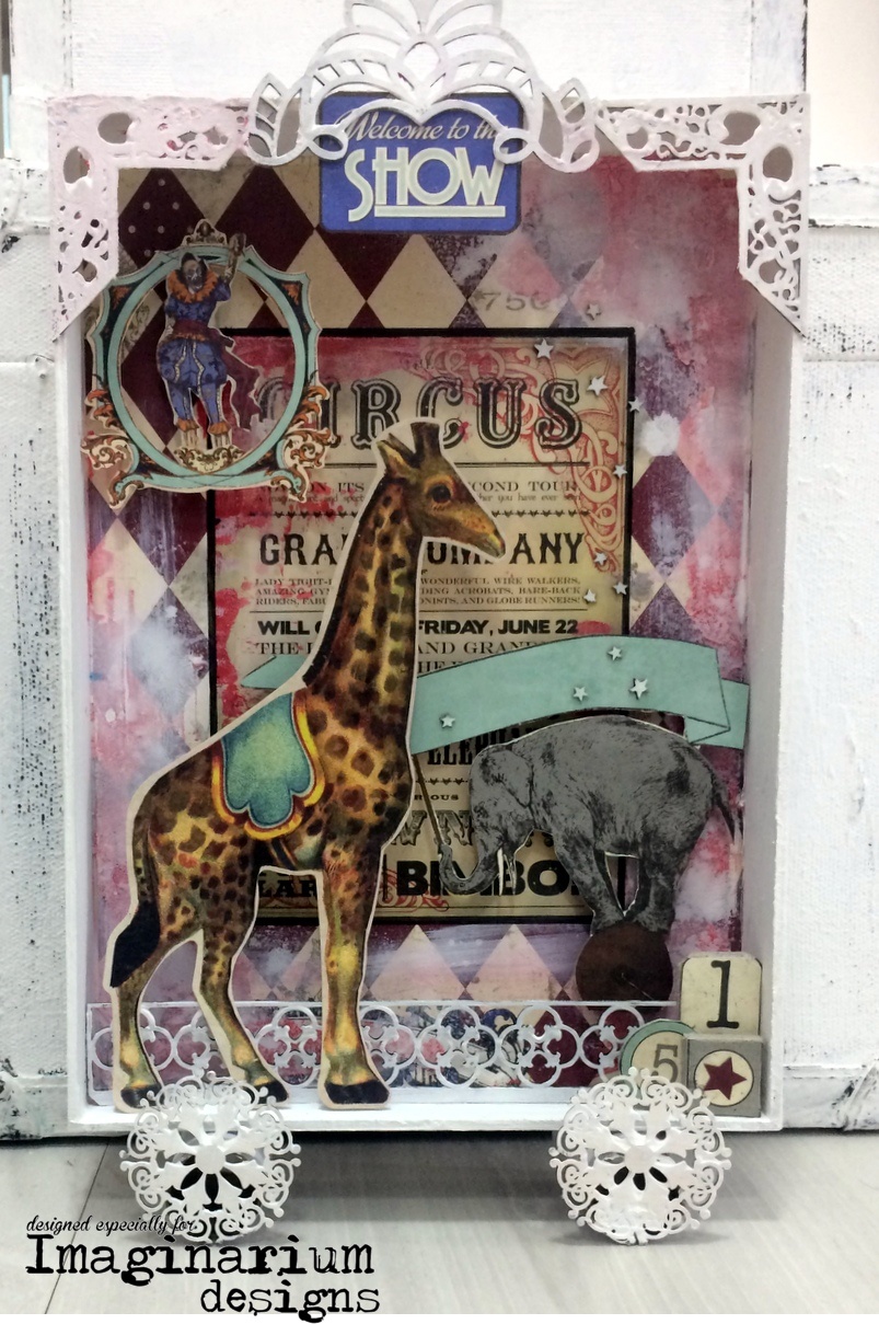 Imaginarium Designs: Vintage Circus Shadow Boxes