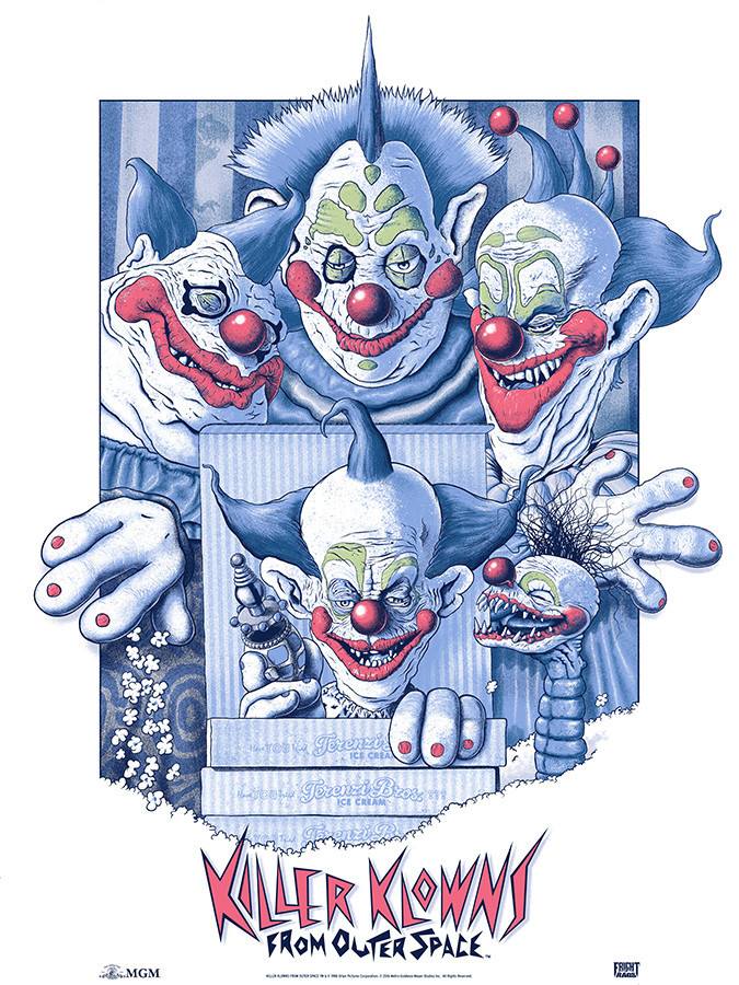 INSIDE THE ROCK POSTER FRAME BLOG: Andrew Swainson Alien Monty Python ...